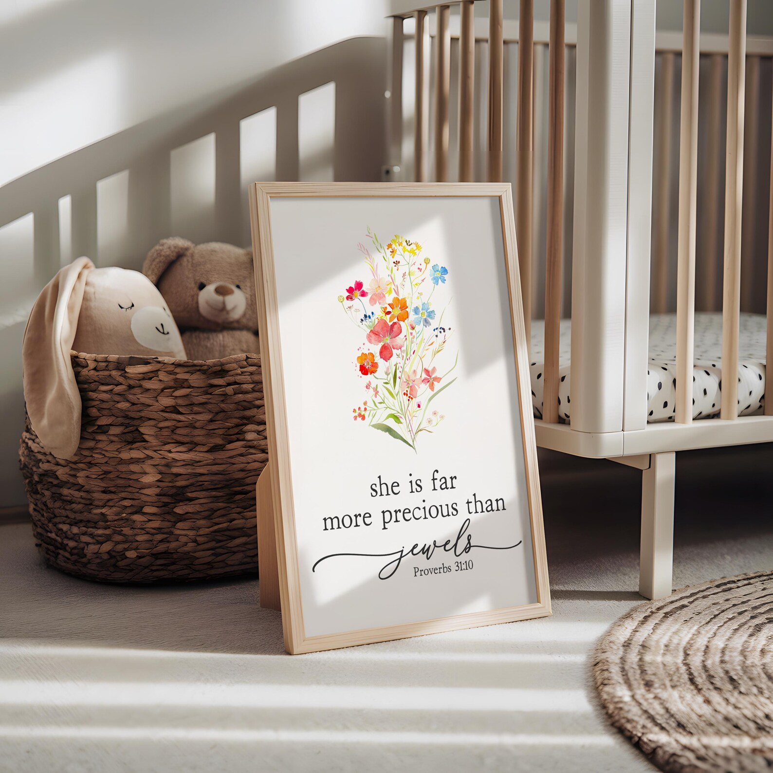 Proverbs 31:10, She is Far More Precious Than Jewels, Printable ...