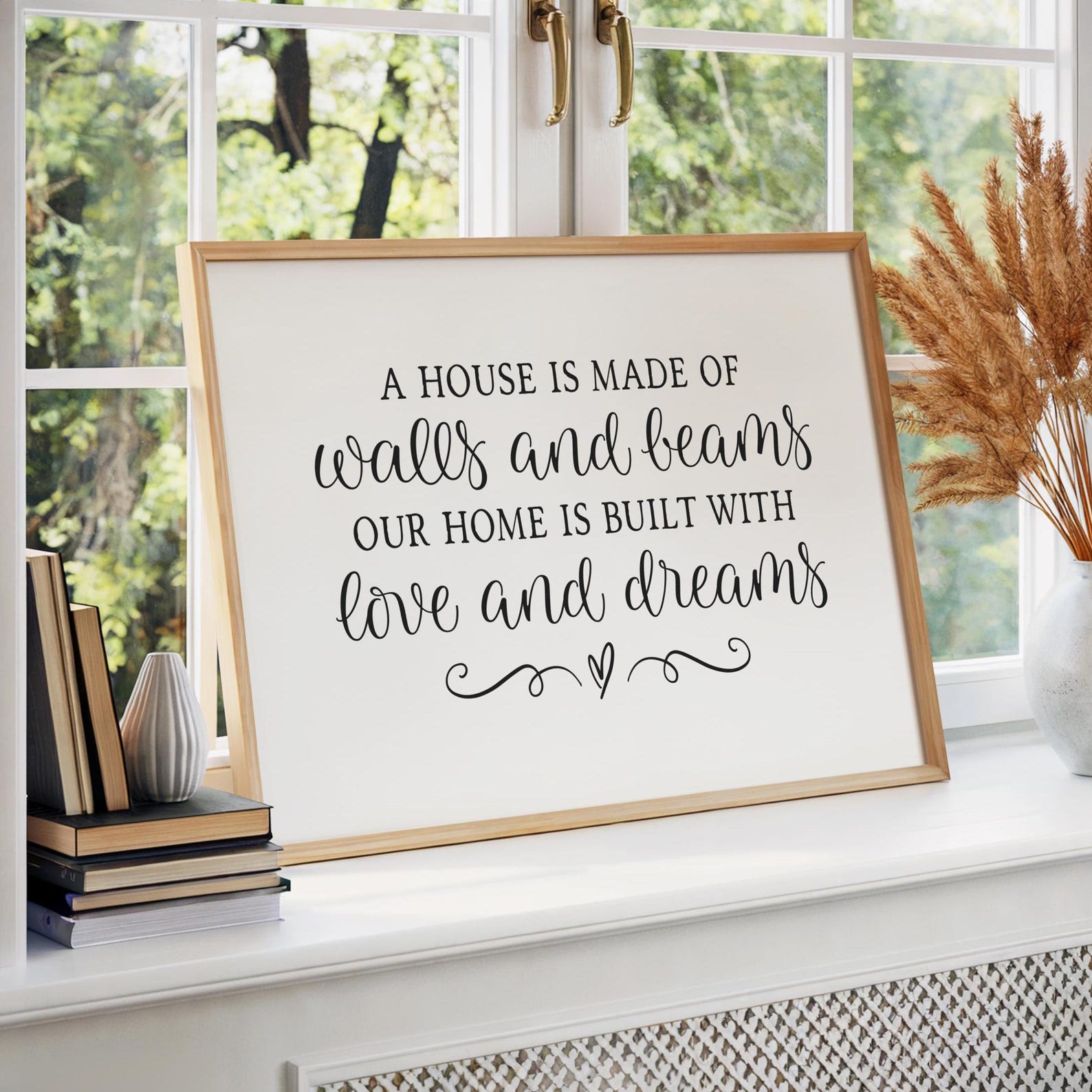 Home Quote Printable Sign, Home Sign Printable Art, Home Decor ...