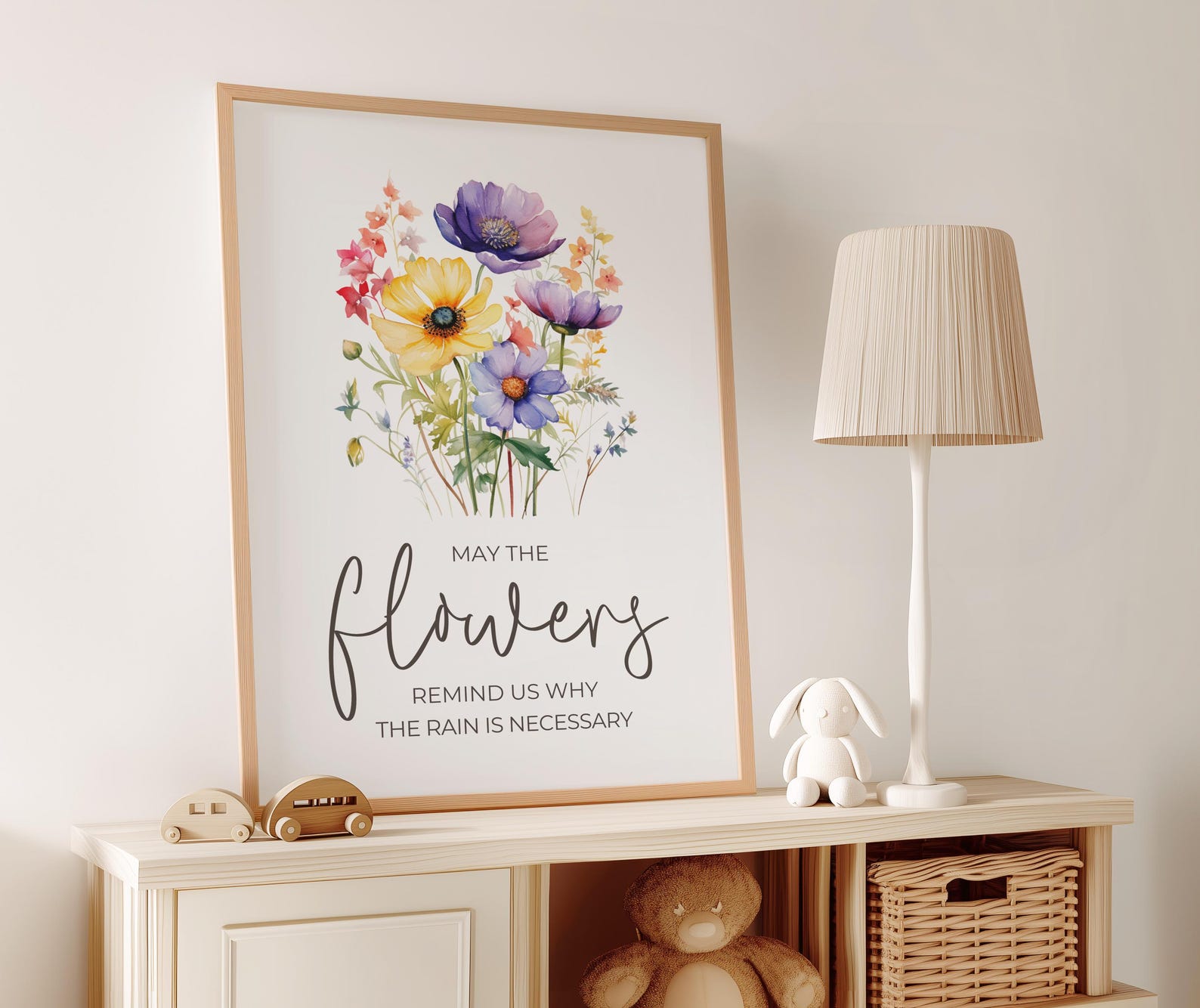 May the Flowers Remind Us Why the Rain is Necessary, Spring Quote ...