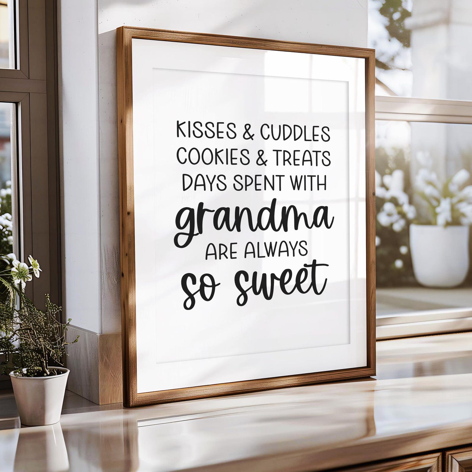 Grandma's House Printable Sign, Grandma Quote Printable Gift, Printable ...