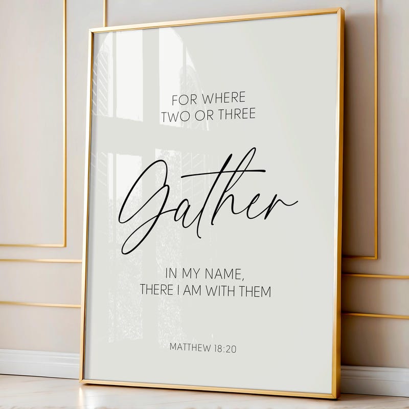 Where Two or Three - Etsy