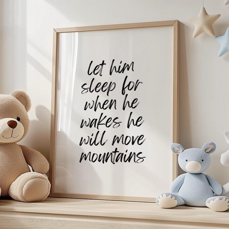 Let Him Sleep - Etsy