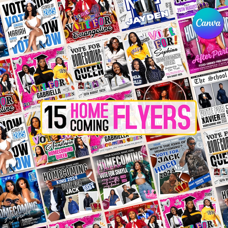 Homecoming Flyers - Etsy