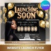 DIY Grand Opening Flyer, Website Launch Flyer, Product Launch, New ...