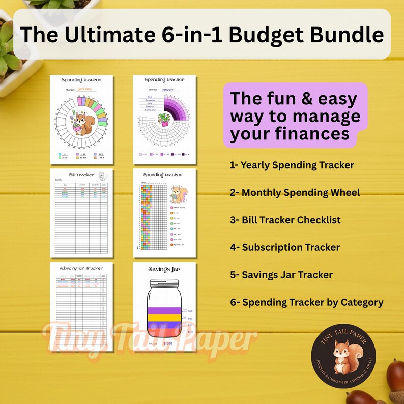 Cash Stuffing Budget Planner Bundle: Savings Challenge A4 A5 (digital ...