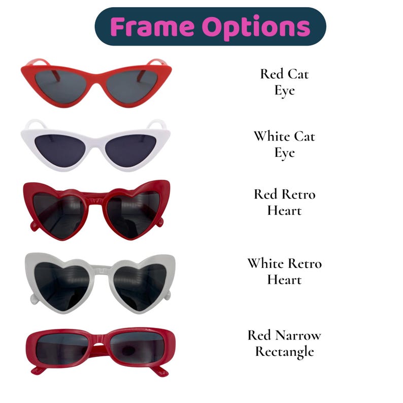 Red Inspired DIY Sunglasses Kit: Custom Charm Craft Gift - Etsy