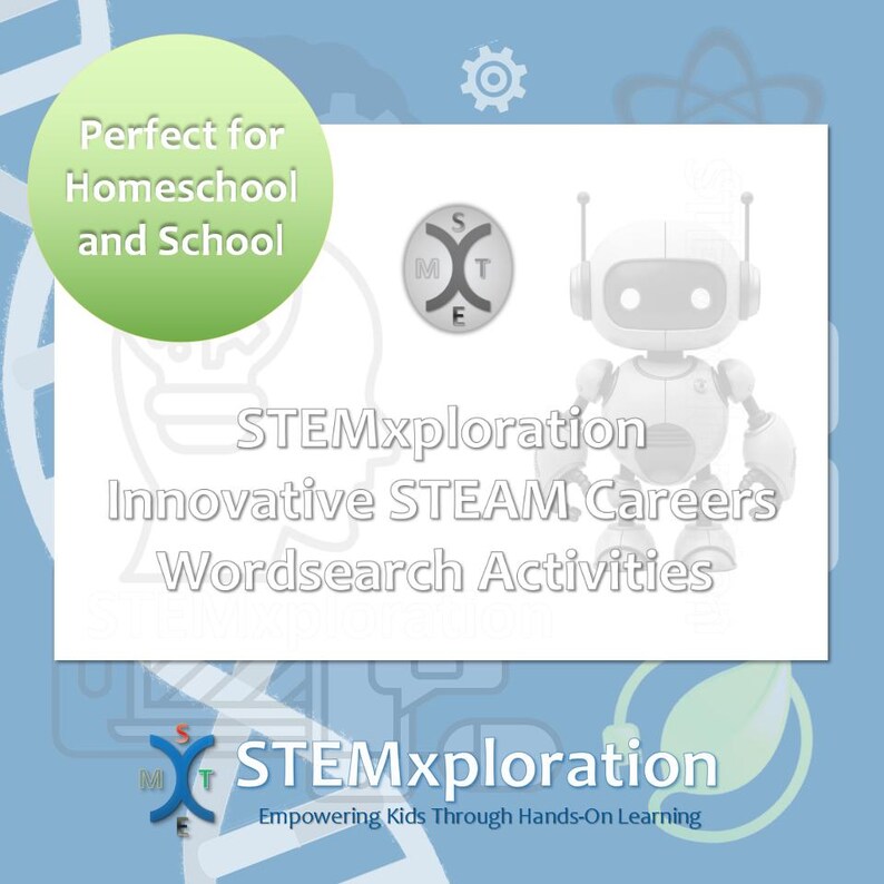 11 Printable Innovative STEAM Careers Wordsearches With Bonus ...