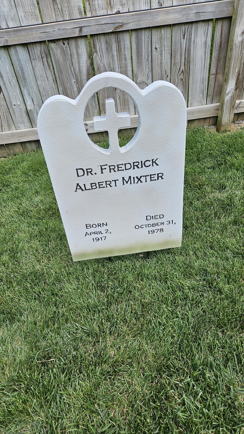 Digital Tombstone Template, Dr. Fredrick Mixter, Micheal Myers Victim ...