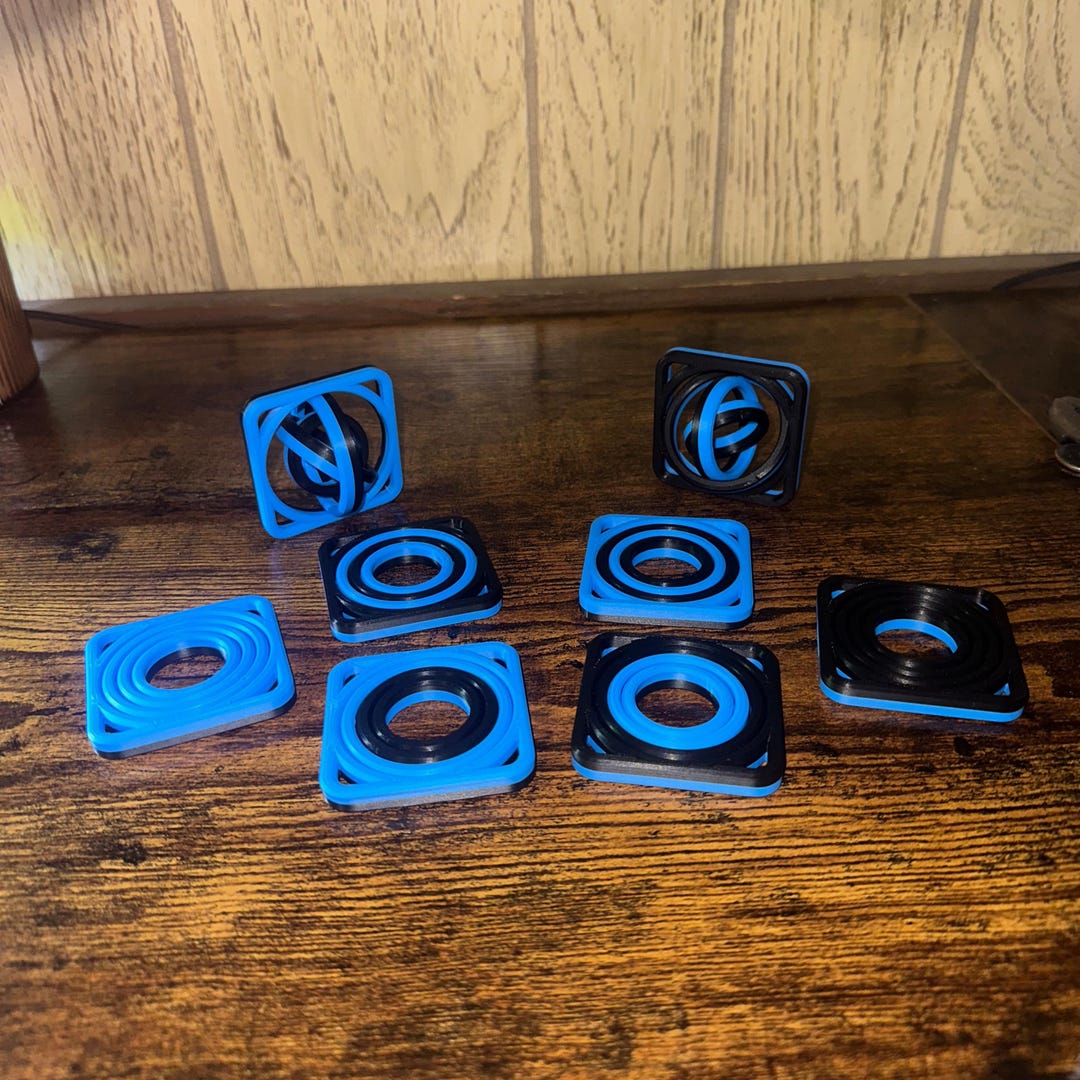 Gyro-square Fidget Toy: Stress Relief Spinning Design - Etsy