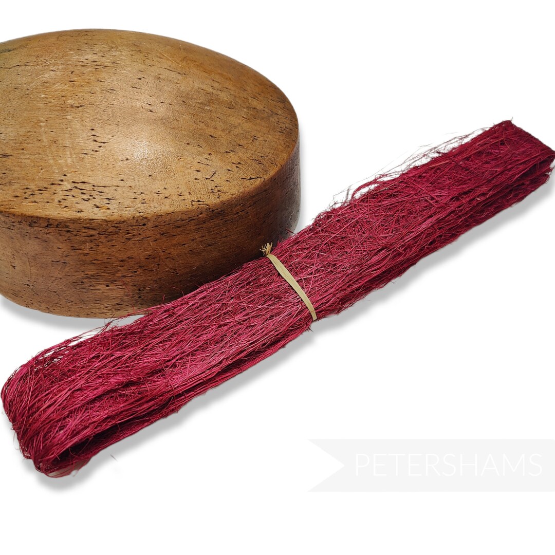 Tangle Tuft Tape - 4.5m Bundle - for Hat Making and Millinery - Wine - Etsy