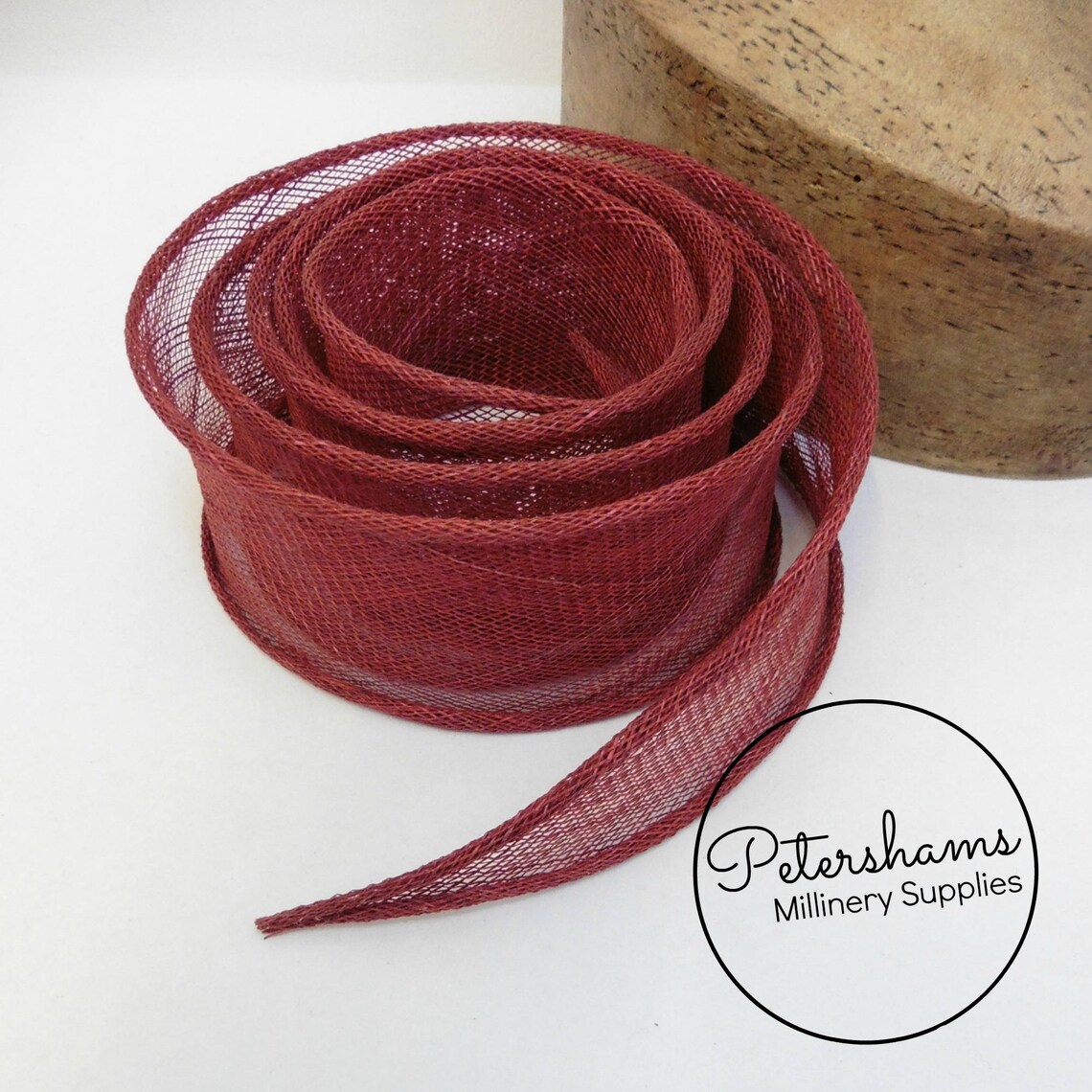 Hand Rolled Sinamay Ribbon Trim for Millinery Hat Making & - Etsy