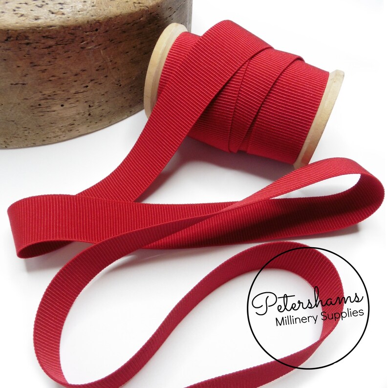 24mm Elastic Grosgrain Ribbon for Millinery Hat Trimming & | Etsy