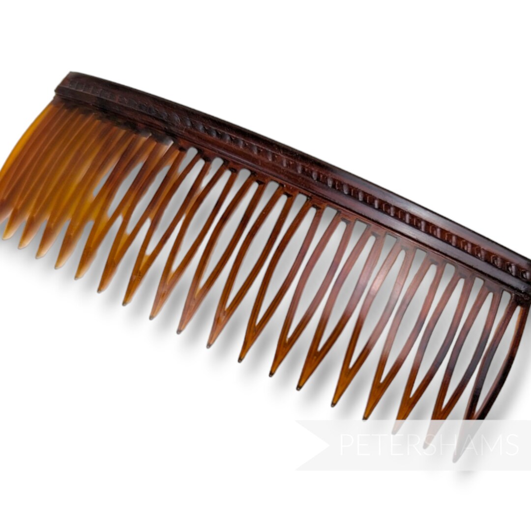 Vintage 1950/60's 7.5cm Short Tooth Plastic Comb Tortoise - Etsy
