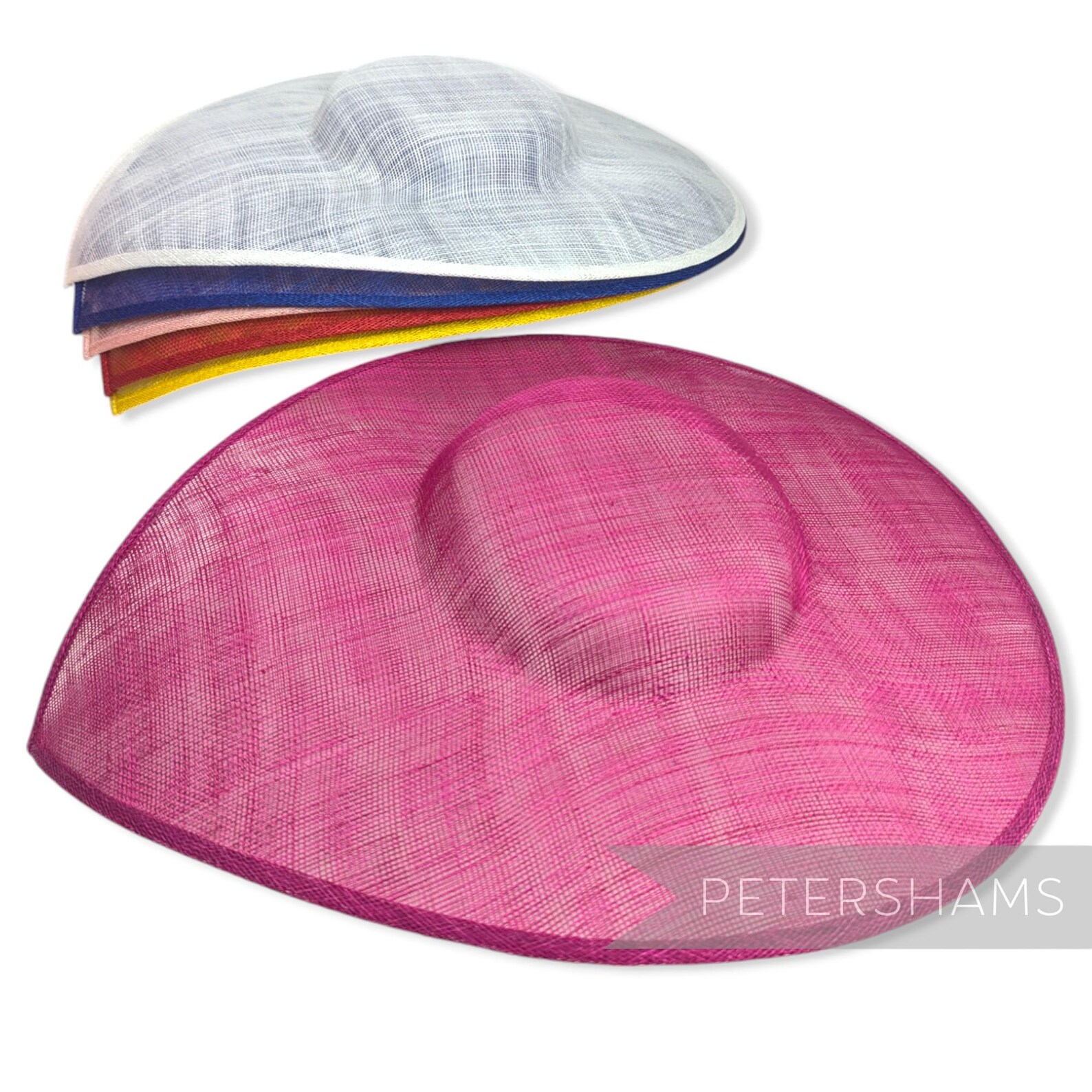 Extra Large Pointed Tip Sinamay Fascinator Hat Base for Millinery ...