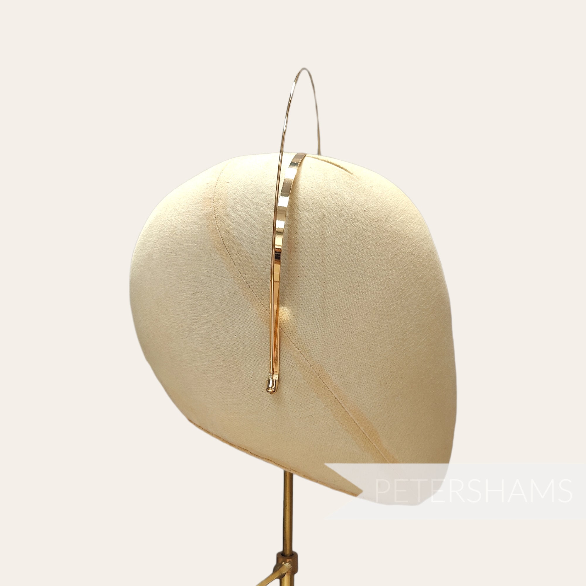 Halo Crown Metal Headband Frame for Millinery and Hat Making - Gold - Etsy