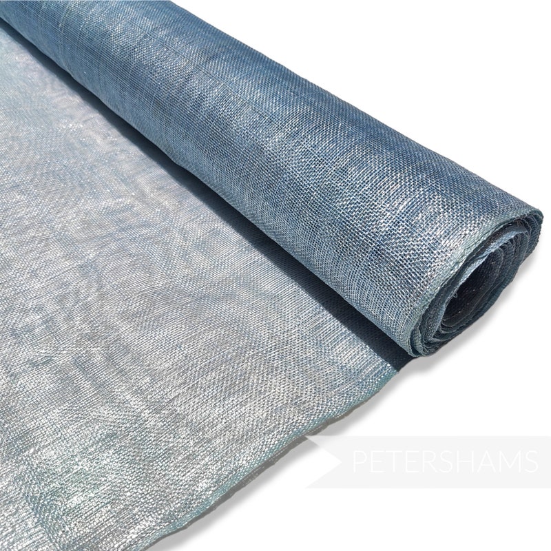 Blue Lurex Fabric - Etsy