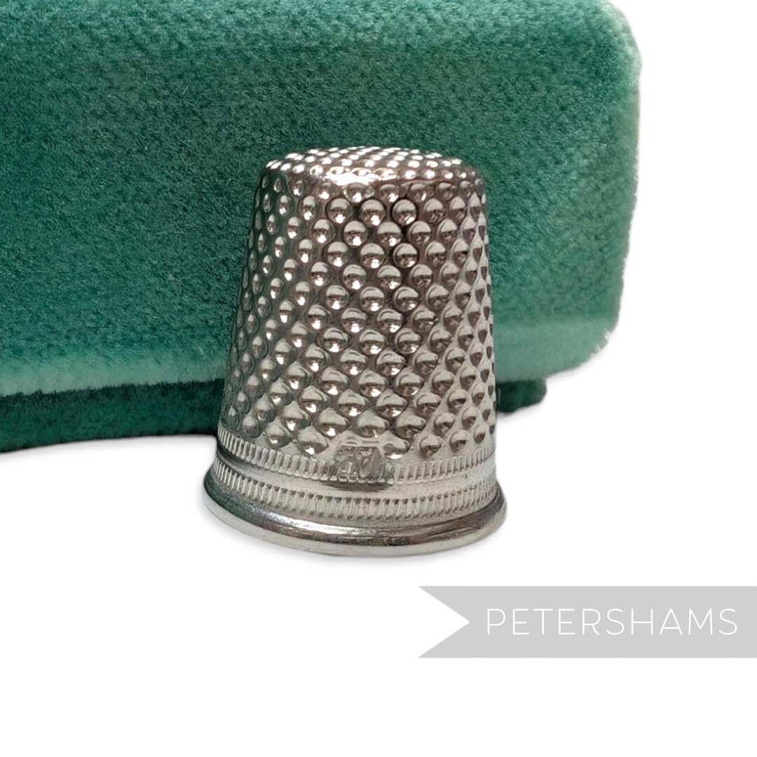 Vintage German Made Steel Thimbles for Millinery & Haberdashery - 17mm ...
