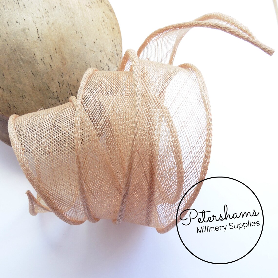 Hand Rolled Sinamay Ribbon Trim for Millinery Hat Making & | Etsy