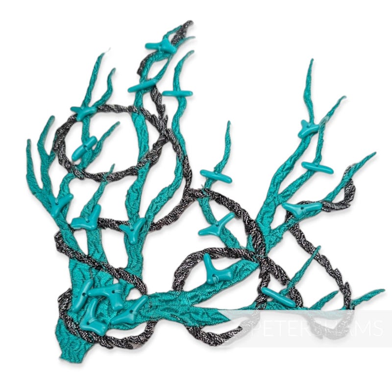 Gold Ocean Applique - Etsy UK