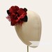 Vintage 'azaria' Czech Silk Velvet and Organza 10cm Gradient Dyed ...