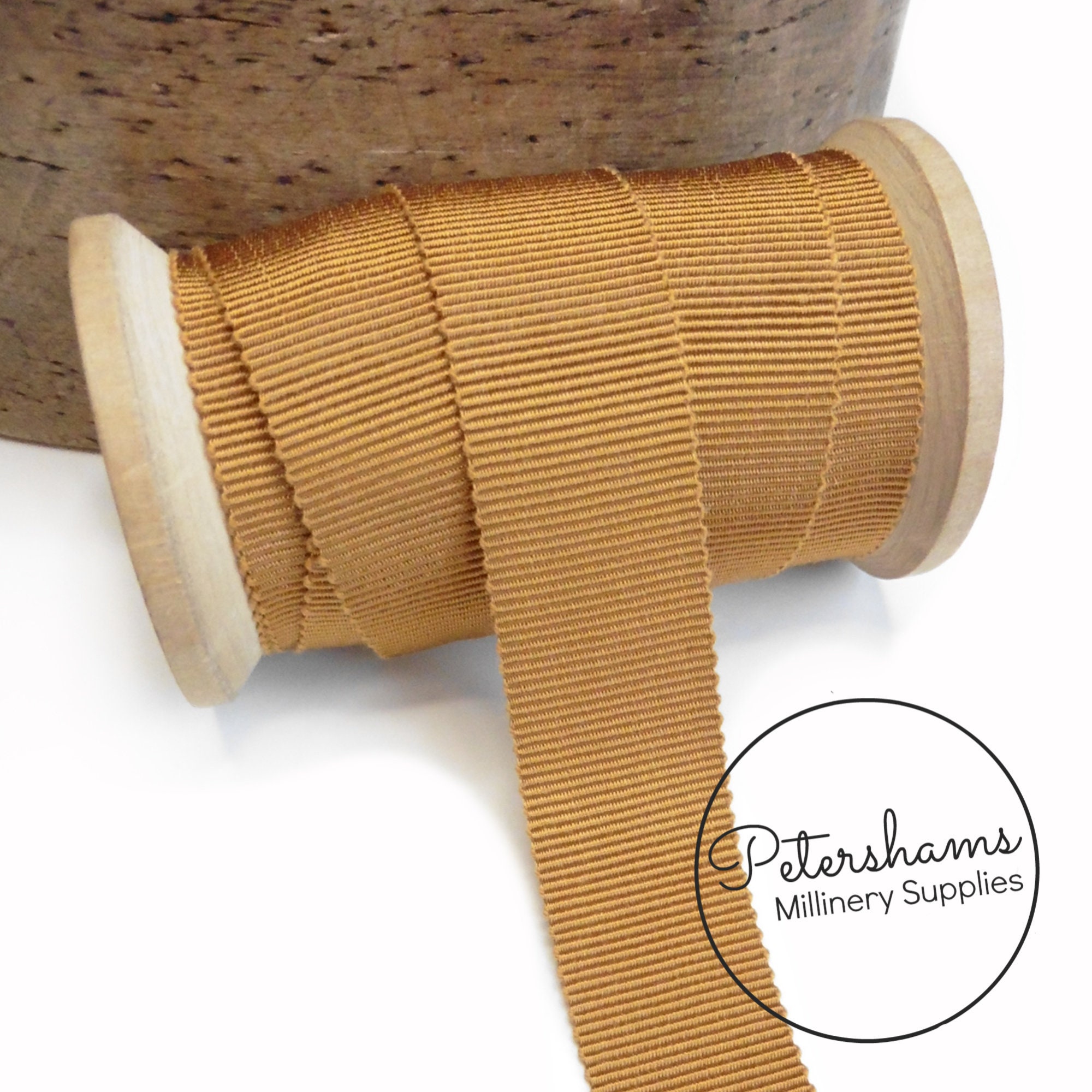 Old Gold French Millinery Petersham Ribbon 3 Sizes 15mm No.3 | Etsy