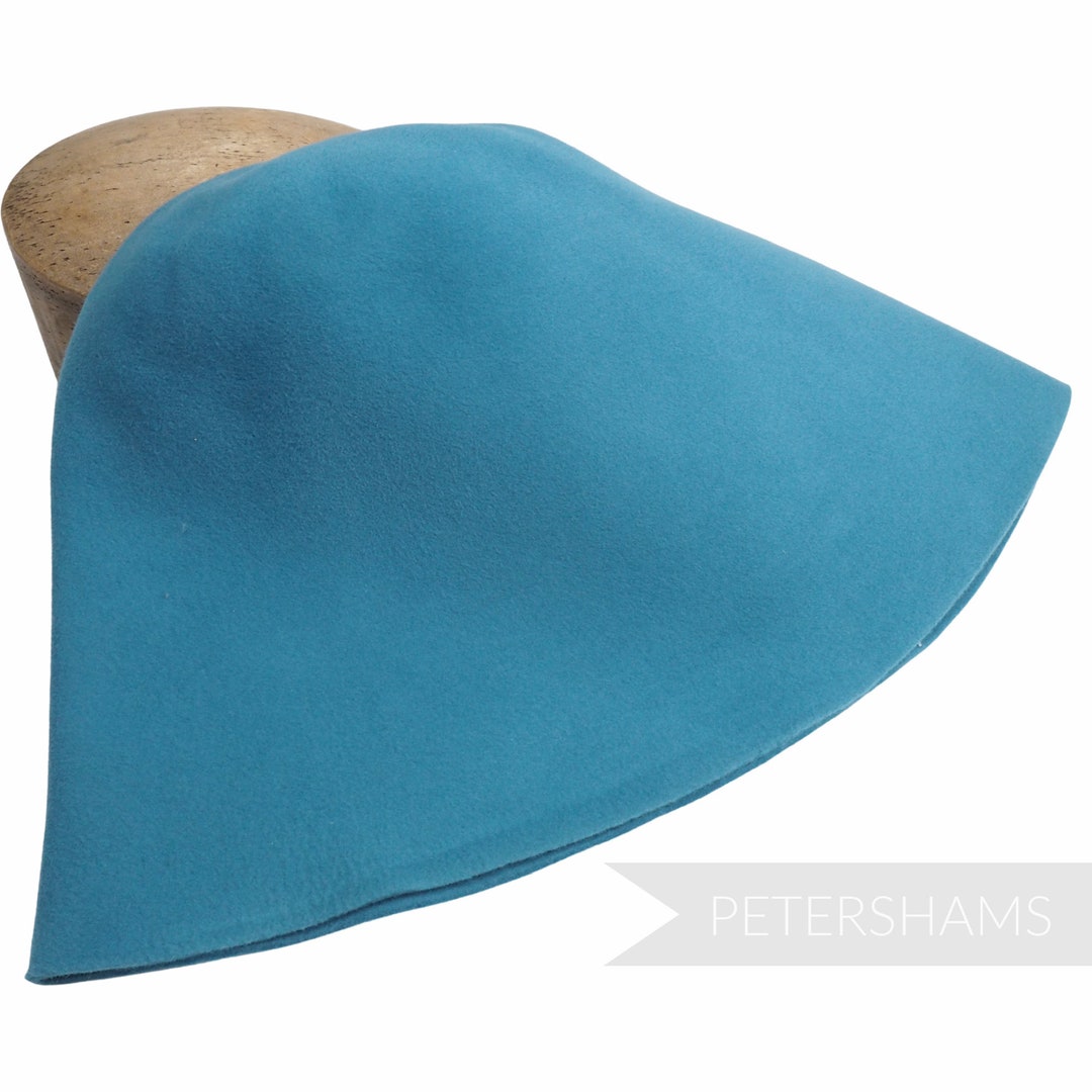 Soft Extra Large Wool Felt Cone Hat Body - Sky Blue - Etsy