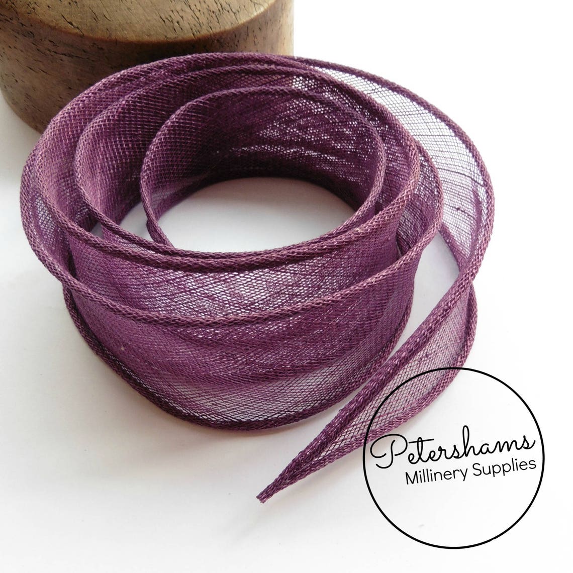 Hand Rolled Sinamay Ribbon Trim for Millinery Hat Making & - Etsy