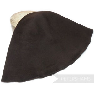 Double Faced Extra Large Peachbloom Fur Felt Cone Hat Body for Hat ...
