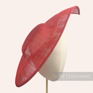 Extra Large Pointed Tip Sinamay Fascinator Hat Base for Millinery ...