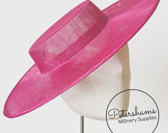 Pink Boater Hat | Etsy