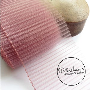 15 Cm 6 Inch Wide Pleated Crinoline crin Horsehair Braid - Etsy