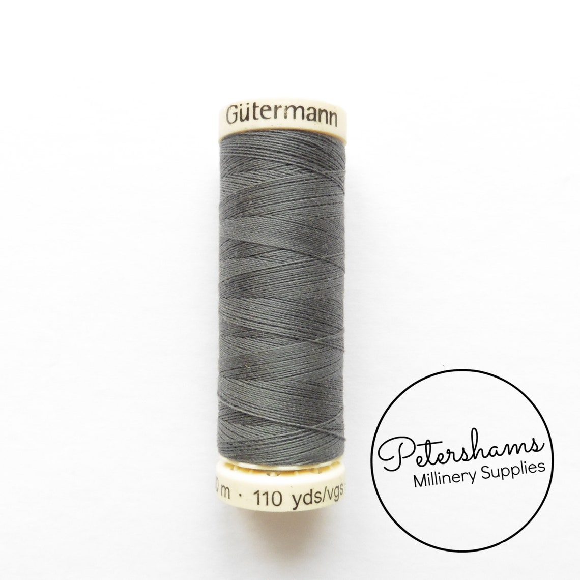 Gutermann Sew-all Polyester Thread Spool 100m (110 Yards) - Dark Grey ...