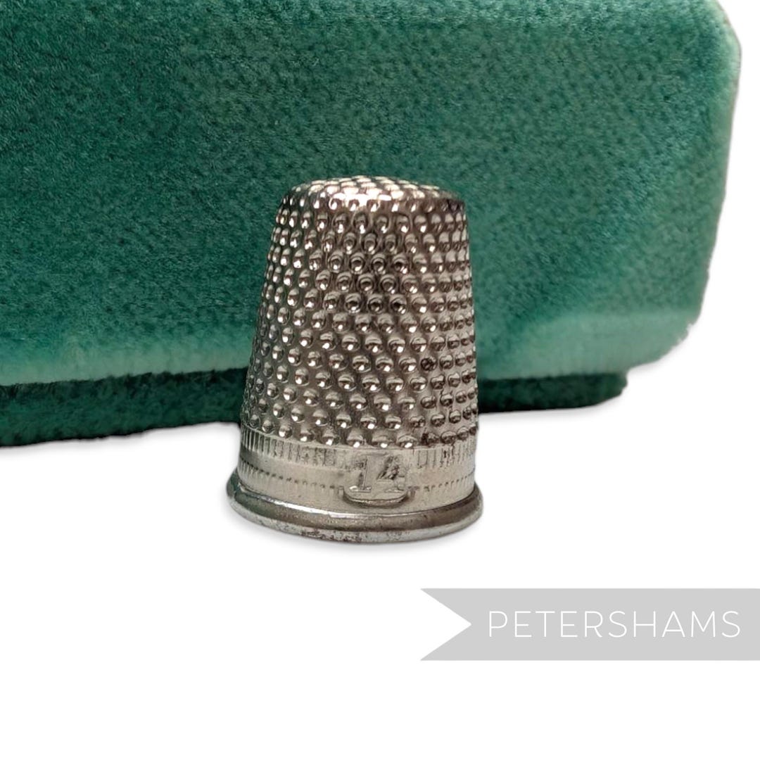 Vintage German Made Steel Thimbles for Millinery & Haberdashery - 14mm ...