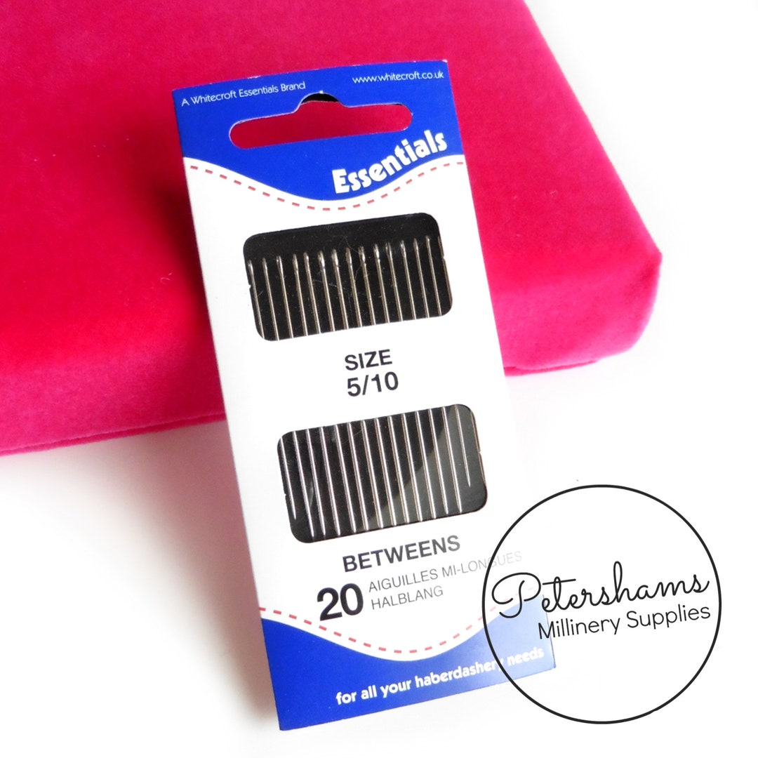 Pack of 20 Betweens Hand Sewing Needles (size 5/10) - Etsy