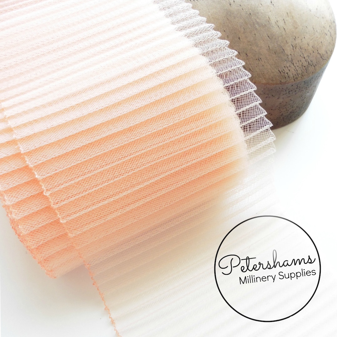 15cm (6 Inch) Wide Pleated Crinoline (crin, Horsehair Braid) for ...
