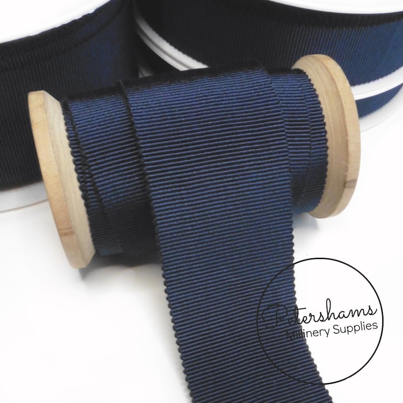 Navy Ribbon - Etsy