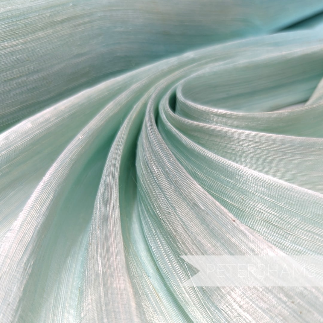 Silk Abaca Fabric for Hat Making & Millinery 1/2m Aqua - Etsy