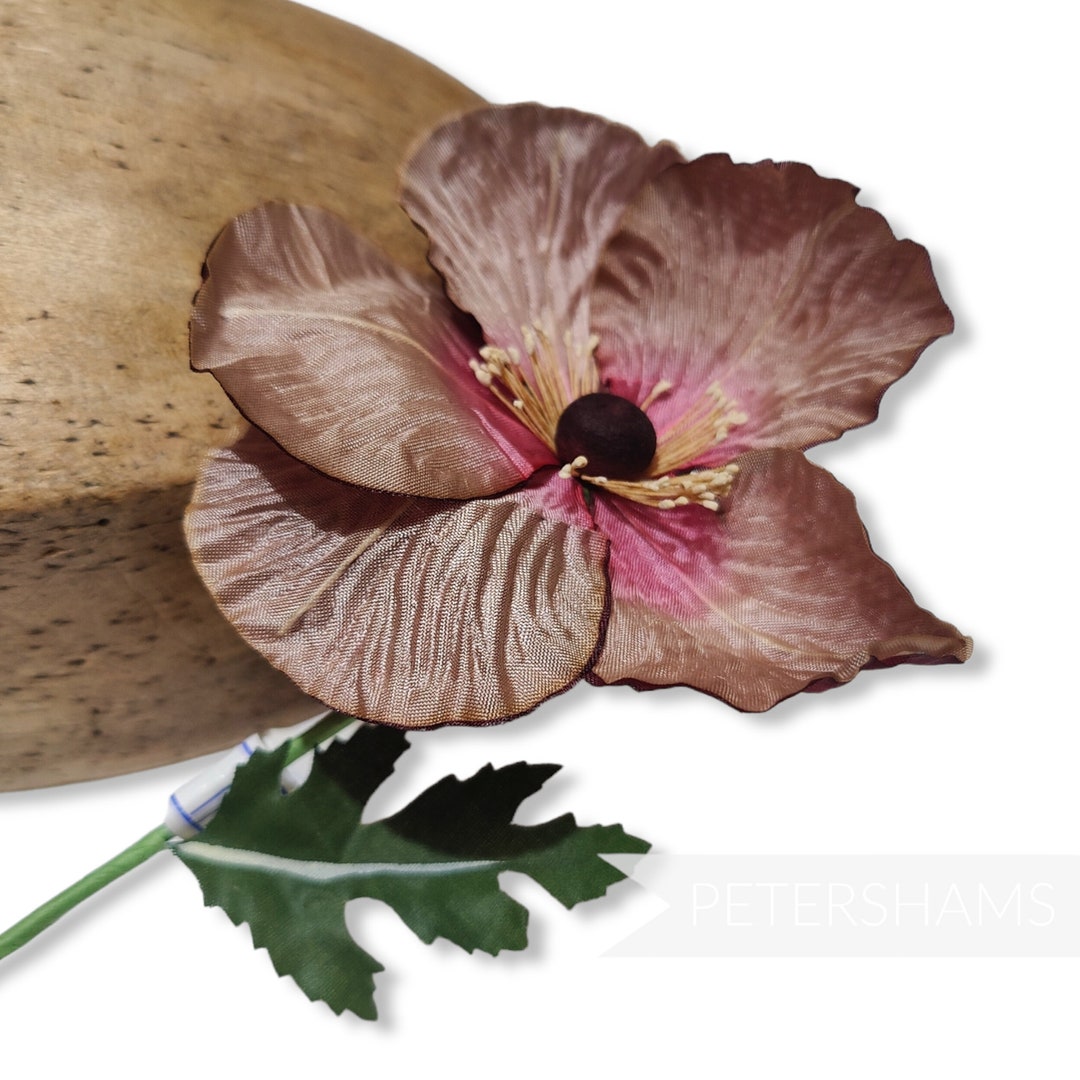 Vintage 'kimber' 1950's-80's California Poppy Millinery Fascinator Hat ...