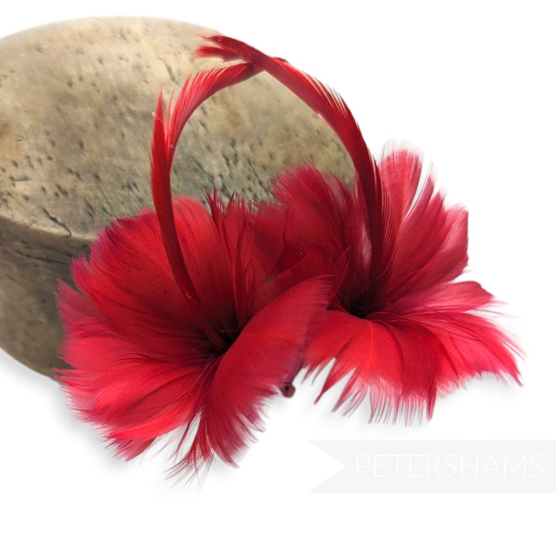 Red Feathers - Etsy