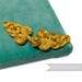 Metallic Gold Hand-made Frog Fastener Trim for Fascinators - Etsy