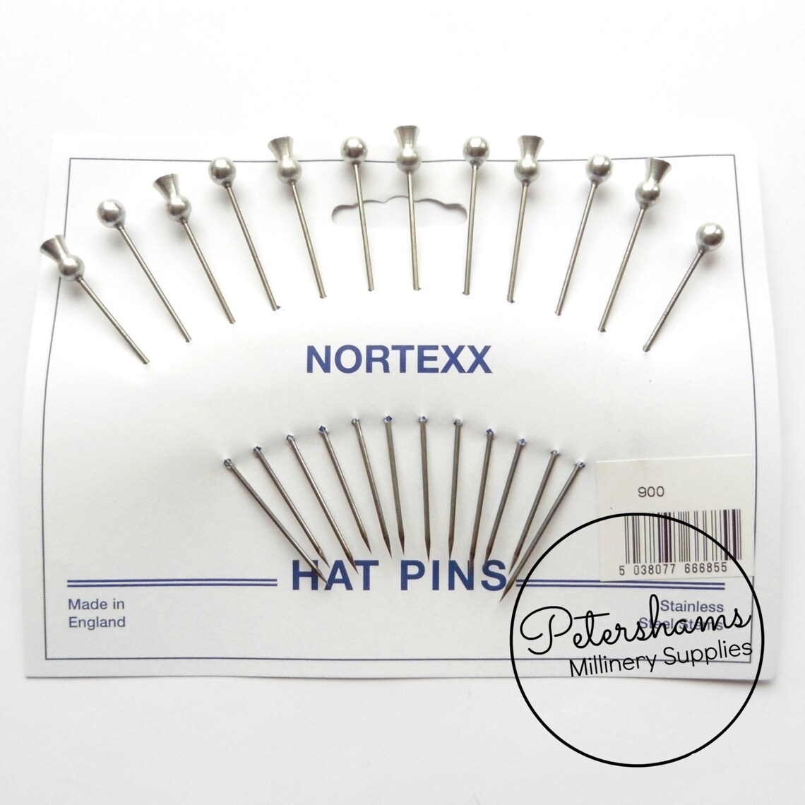 Set of 12 Extra Long 9.5cm 3.7 Inch Metal Millinery Hat Pins - Etsy