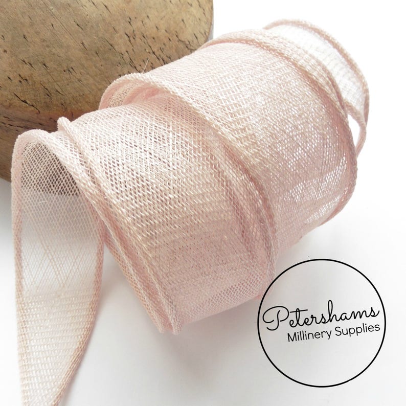 Hand Rolled Sinamay Ribbon Trim for Millinery Hat Making & - Etsy