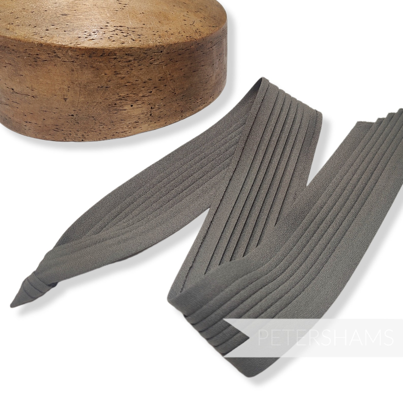 Crepe Fabric Wrap Around Puggaree Ribbon Hat Band for Millinery and Hat ...