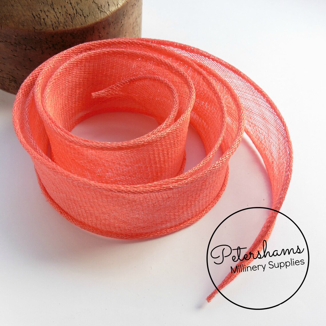 Hand Rolled Sinamay Ribbon Trim for Millinery Hat Making & - Etsy