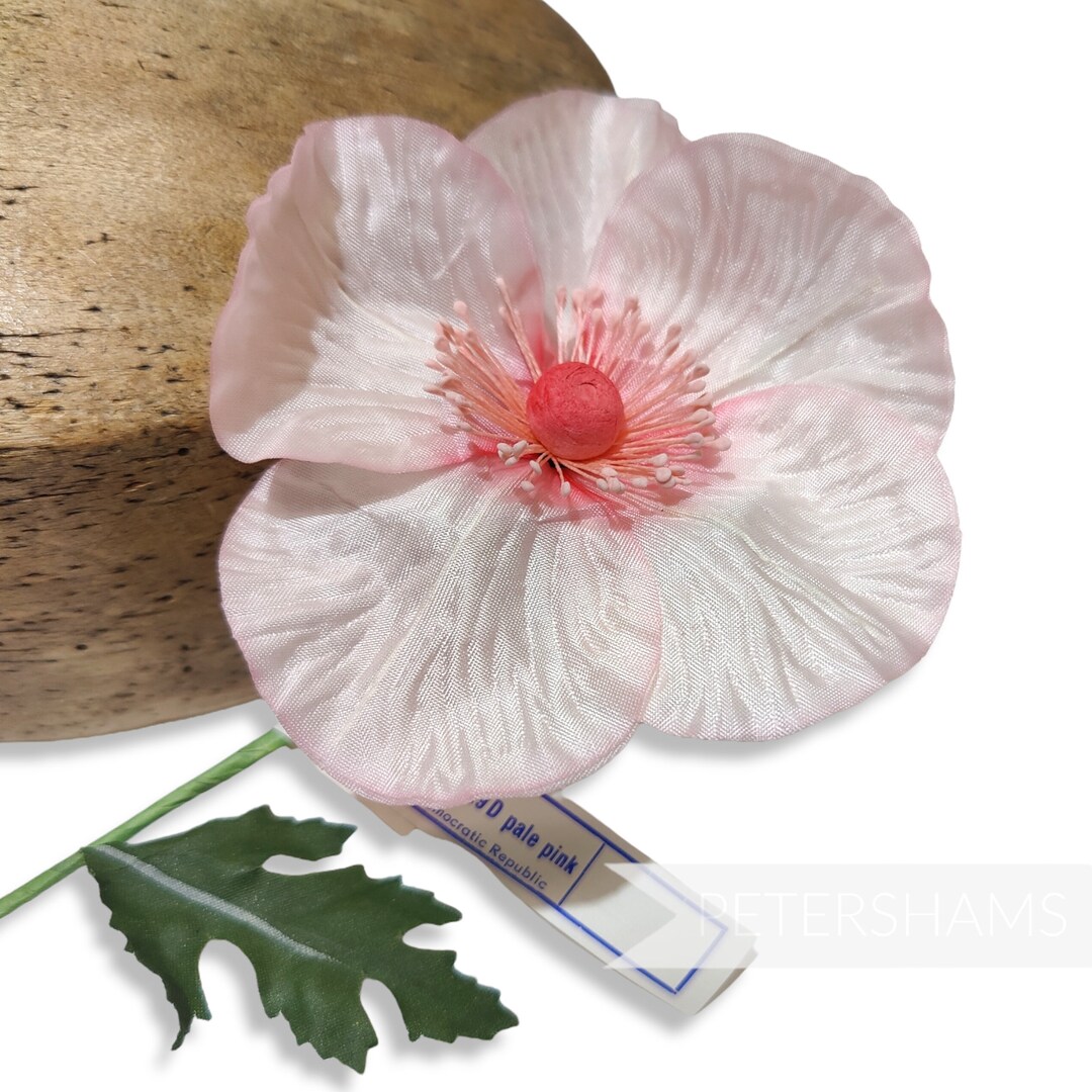 Vintage 'kimber' 1950's-80's California Poppy Millinery Fascinator Hat ...