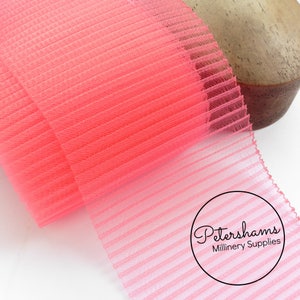 15 Cm 6 Inch Wide Pleated Crinoline crin, Horsehair Braid for Millinery ...