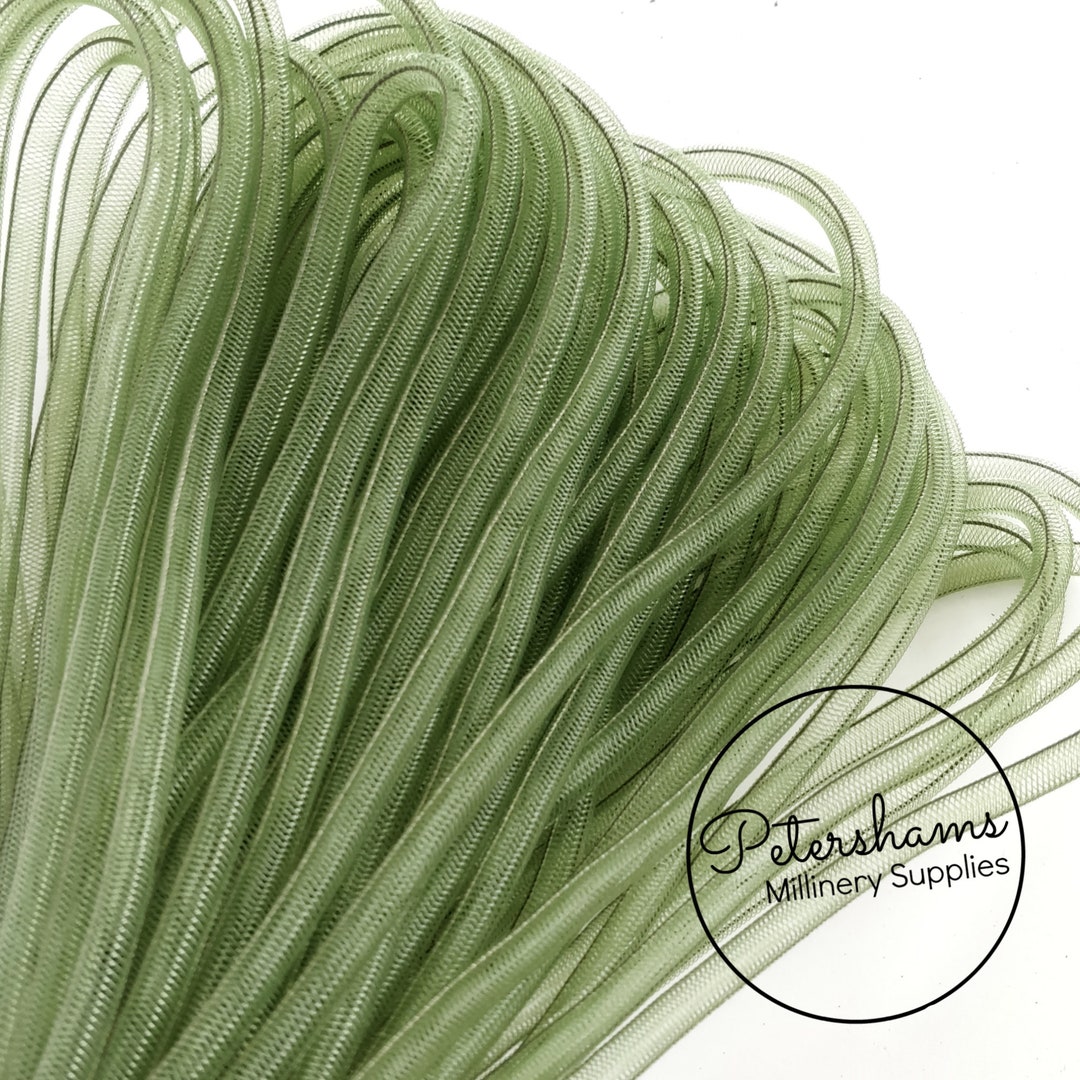 6mm Tube Millinery Crin (crinoline, Horsehair Braid) for Hats ...