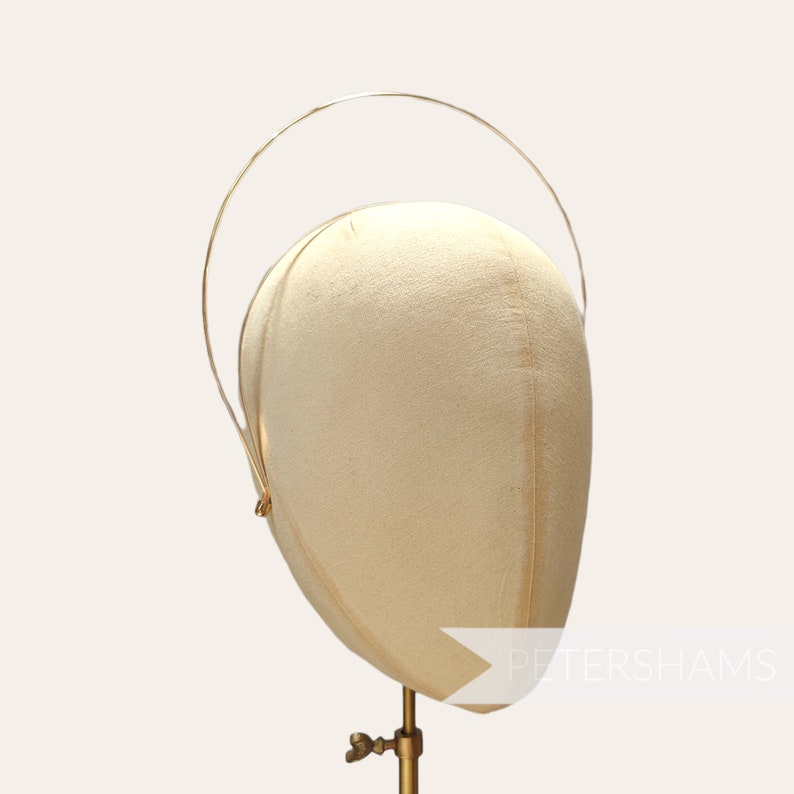 Halo Crown Metal Headband Frame for Millinery and Hat Making - Gold - Etsy