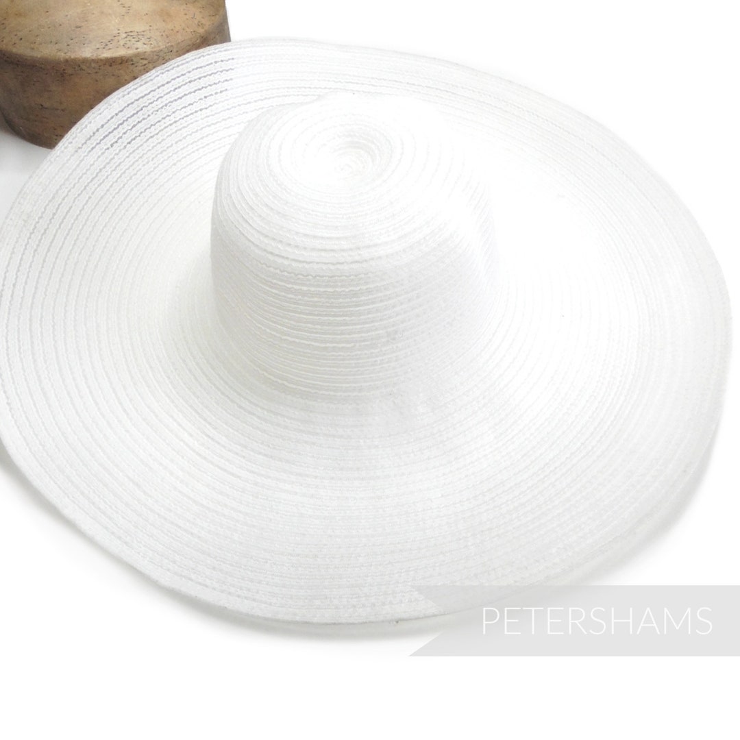 Threaded Crinoline XL 13" Capeline Hat Body for Millinery and Hat ...