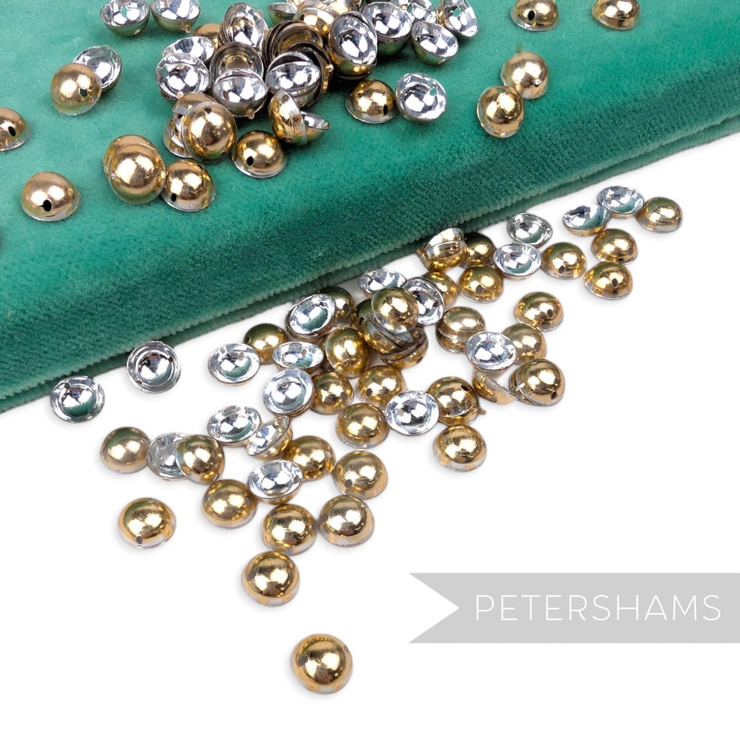Vintage 8mm Domes French 1940/50s 'paillettes Au Coq' Sequins ...